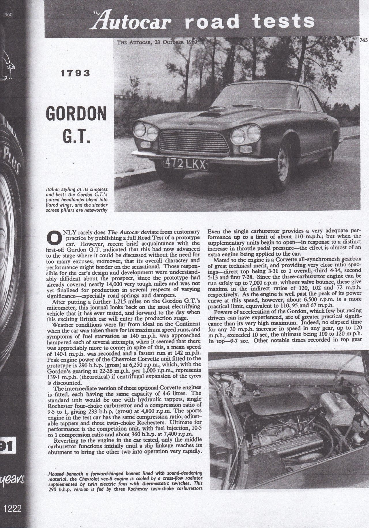 Literature on the Manufacture and Road Testing of the Car - Gordon ...